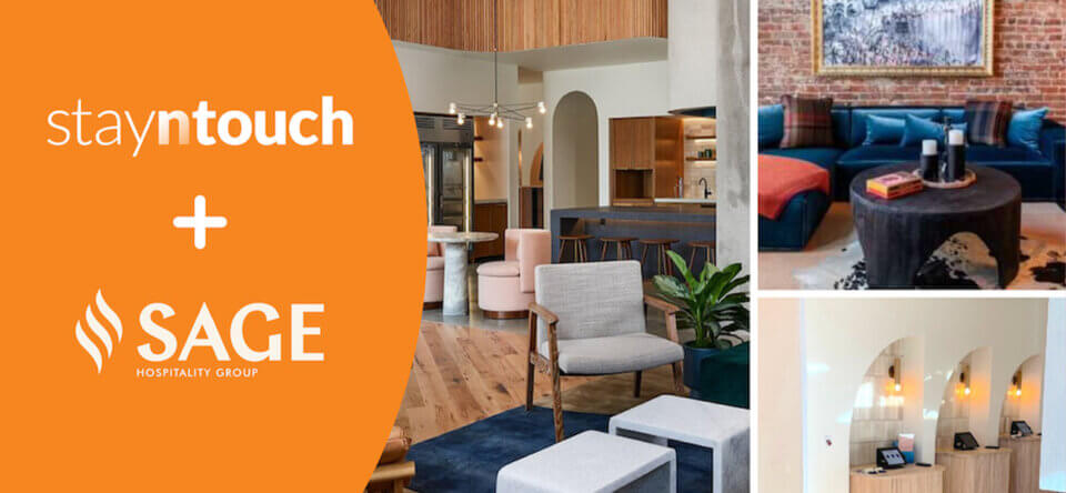 Sage Hospitality selects Stayntouch solutions - hotelbusiness.com