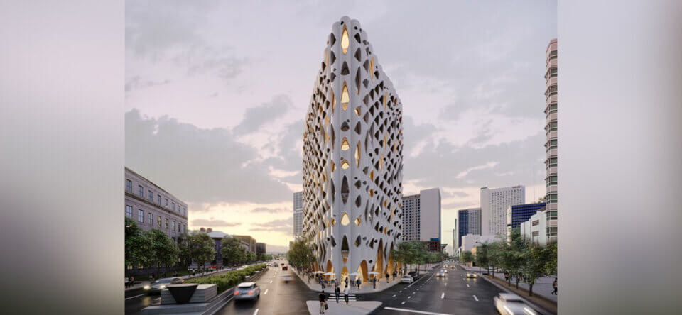 Denver's Populus hotel tops out - hotelbusiness.com